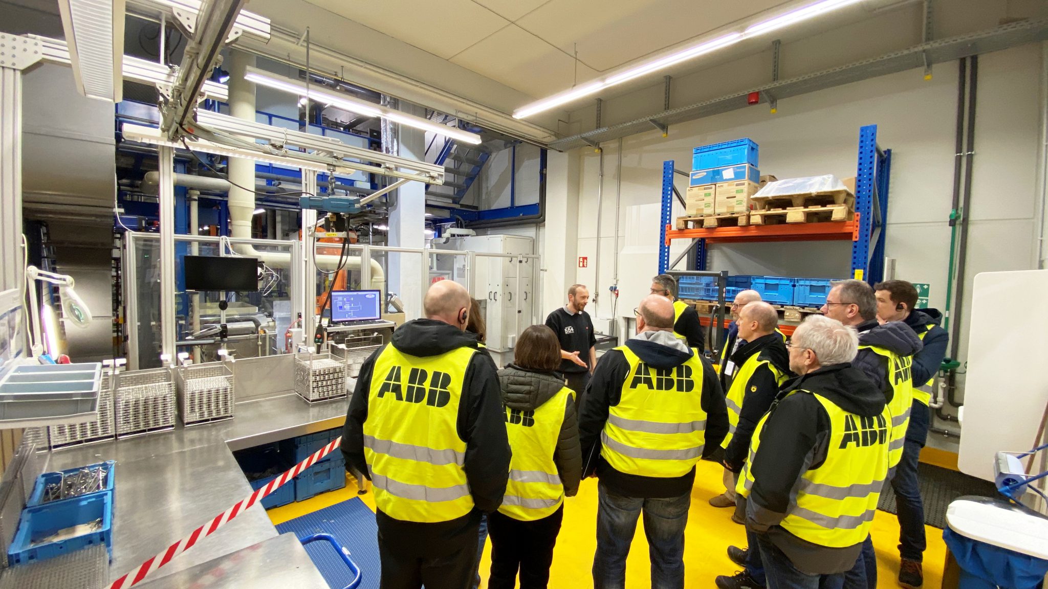 Nachlese der Frühschicht 38 bei der ABB AG in Ratingen am 13. Februar ...